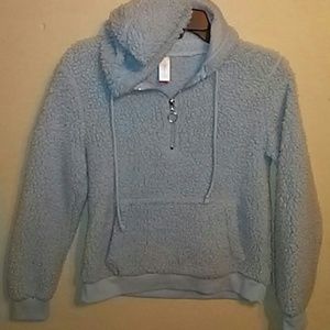 Tops | Blue Sherpa | Poshmark